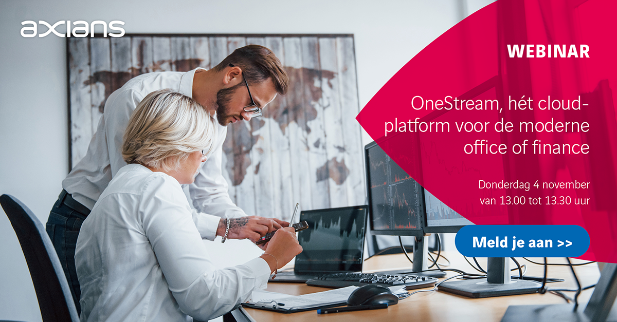 OneStream, hét cloud-platform voor de moderne office of finance