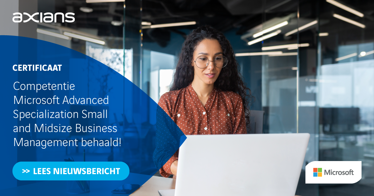 ‘Advanced specialization’ competentie behaald als een van de eerste ...