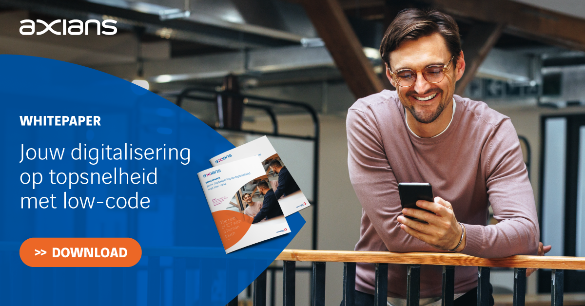 Jouw digitalisering op topsnelheid met low-code | Axians