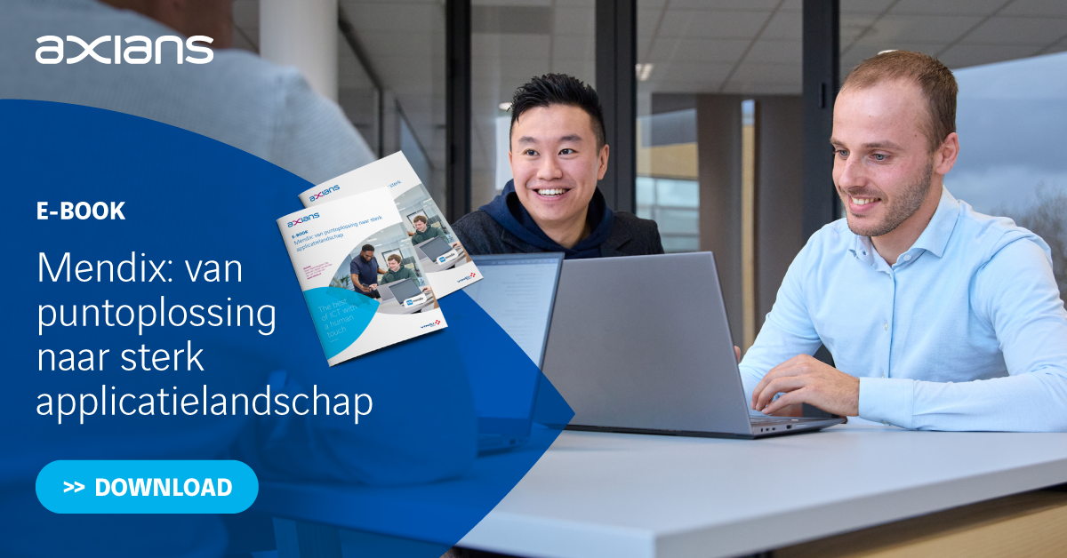 E-book: Mendix - de weg naar een sterk applicatielandschap | Axians